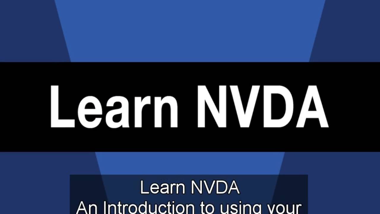 Learn NVDA: Using the Internet, Part 1
