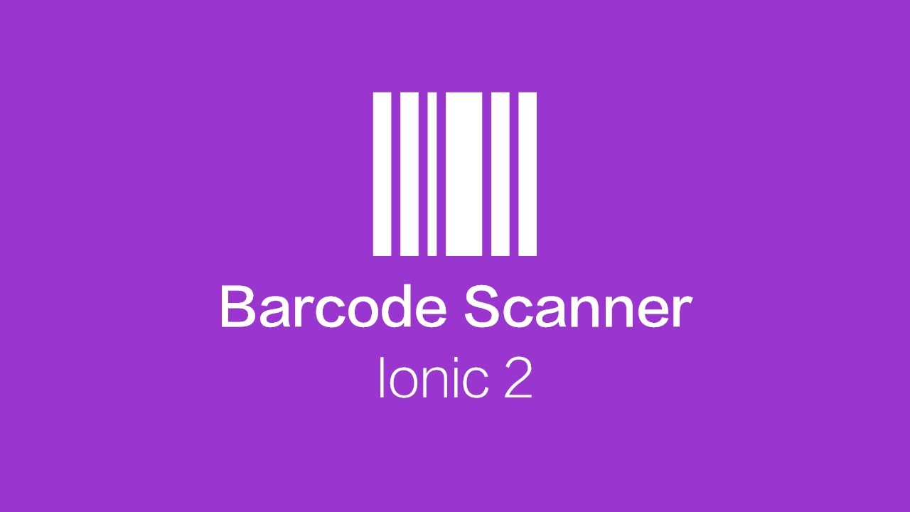 Create a Barcode/QR Code Scanner Application with Ionic 2