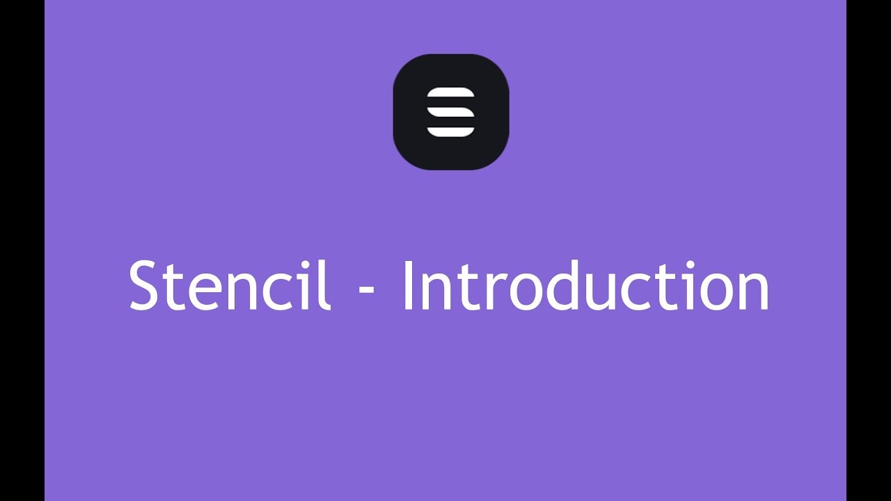 (#1) Stencil - Introduction