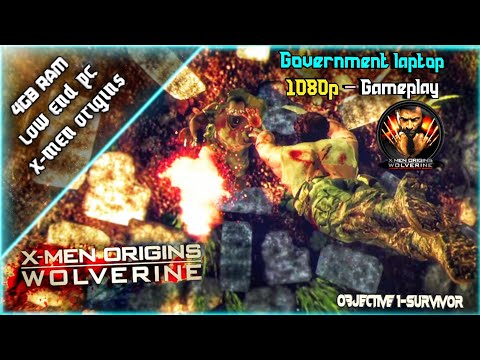 X-MEN ORIGINS WOLRVERINE | Objective 1 Survivor | Best low end pc game🎮🔥 | Marvel x men origins
