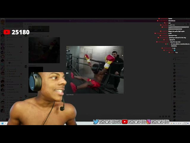 “We agreed on six rounds” - IShowSpeed explains why he cried after fighting with KSI