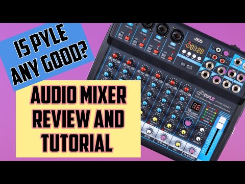Pyle 6 Channel Mixer | Reverb