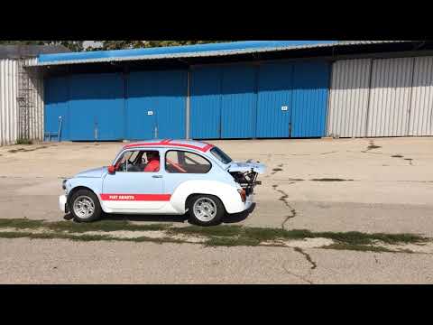 Abarth 1000 TCR replica warm up!