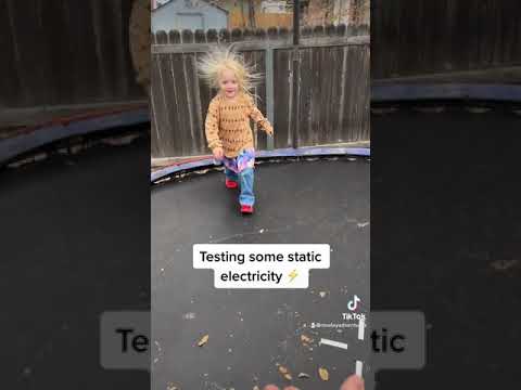 HOMESCHOOL LESSON With Static Electricity #homeschooling