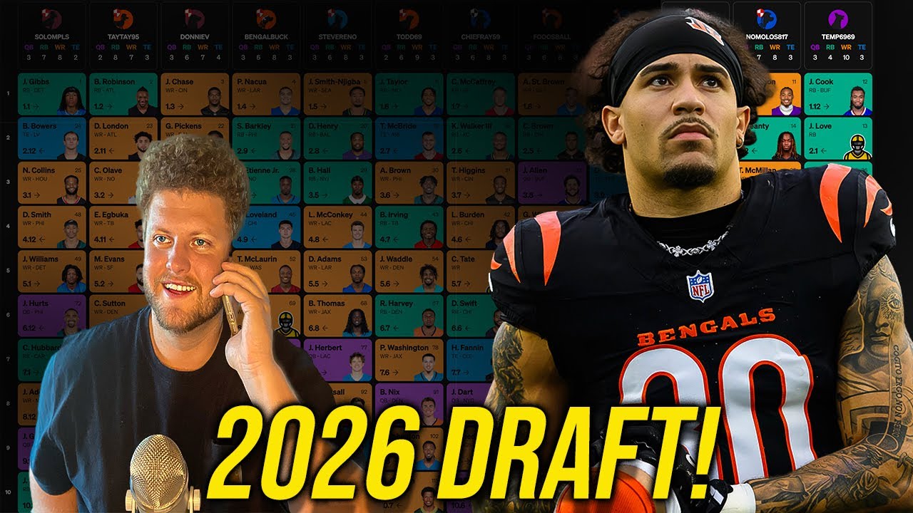 2026 Fantasy Football Mock Draft (Breakouts)