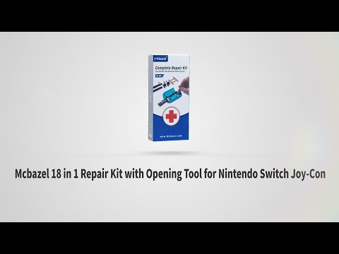 Mcbazel 18 in 1 Repair Kit with Opening Tool for Nintendo Switch Joy-Con