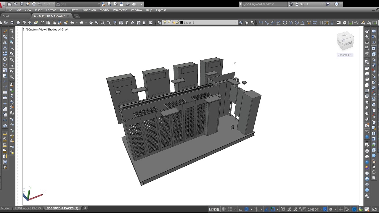 Data Center 3D Design 05