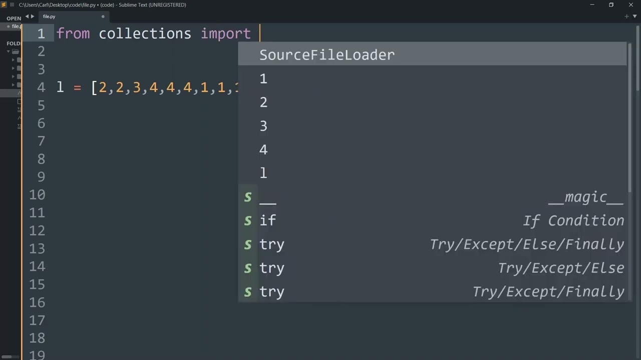 Using Counter class to count objects in Python !