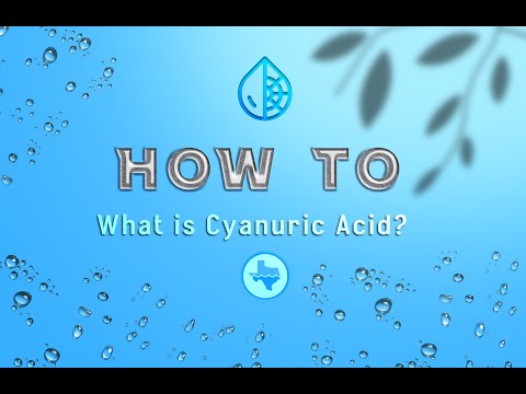 How To : What is Cyanuric Acid? ⚗️ #acid #pool #poolmaintenance #chemistry #chemical