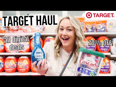 🔥HOT TARGET DIGITAL COUPON DEALS! 🔥 grabbing $72 in product for $23!!