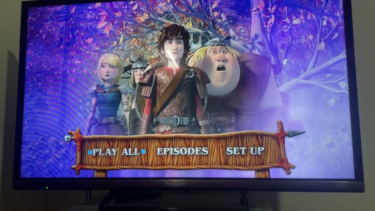 Dragons Race to the Edge 2016 DVD Menu Walkthrough Disc 1