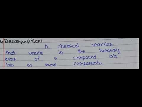 Define Decomposition