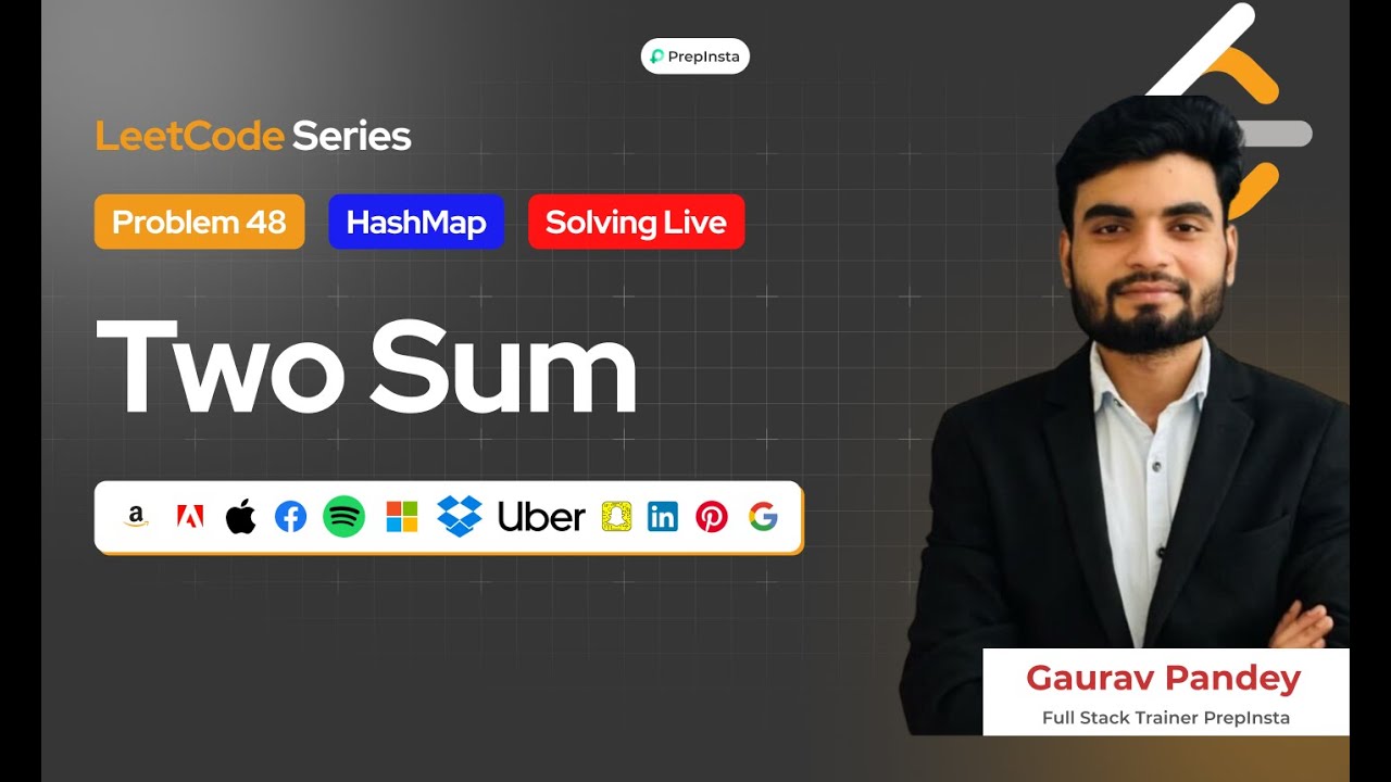 Day 48: Solving LeetCode Coding Problems | Two Sum Problem Solution  | 150 Days Coding Challenge