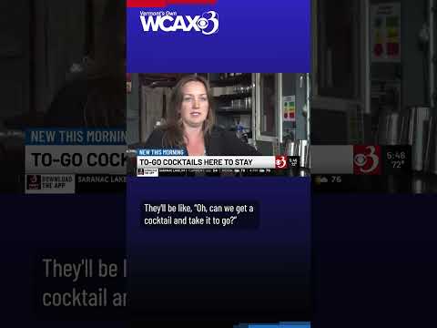 To-go cocktails now permanently legal in Vermont