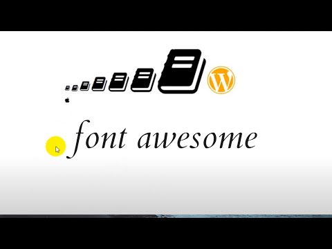 Font awesome icon size and icon color