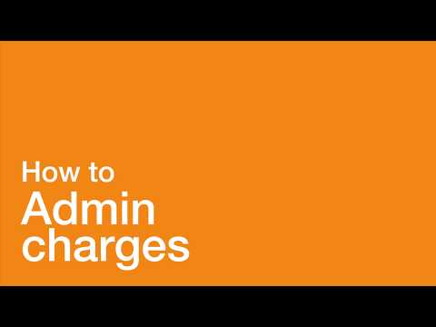How to Admin: Viewing charges