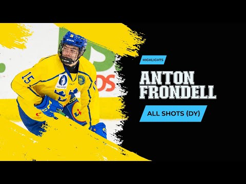 124 Shot Attempts by ANTON FRONDELL (Even Strength Only - Since January 2025)