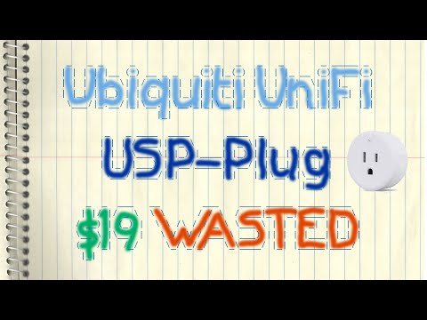 Ubiquiti UniFi SmartPower Plug USP-Plug - $19 WASTED