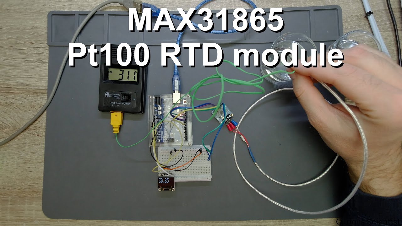 MAX31865 - Pt100 RTD module
