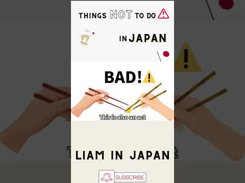 Japanese do NOT tolerate wrong use of chopsticks #shorts