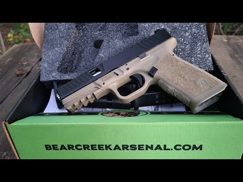 BC-101 | BCA Grizzly | Window Cut 9mm Handgun | 1:16 Twist | 17+1 Capacity | FDE | Non-threaded