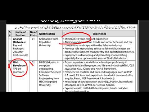 Trade Development Authority of Pakistan Karachi 2024,today latest jobs in pk 2024 new job TDAP JOB