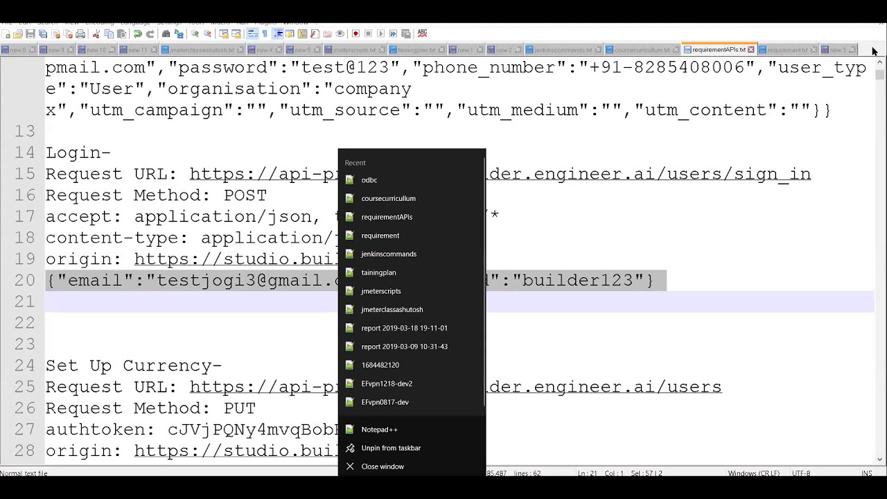 Test Automation Bootcamp Day 1