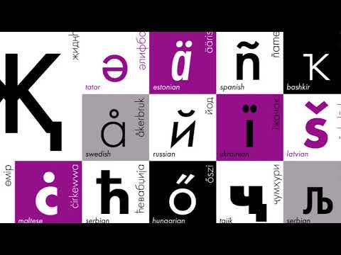 Futura PT font video