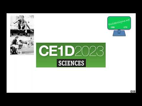 CE1D 2023 Sciences - question 8
