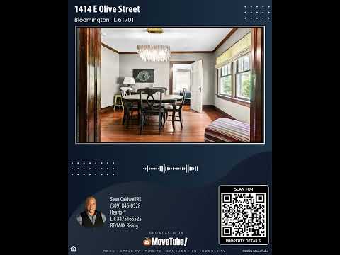 1414 E Olive Street, Bloomington, IL 61701 | 3 Bedroom Home For Sale