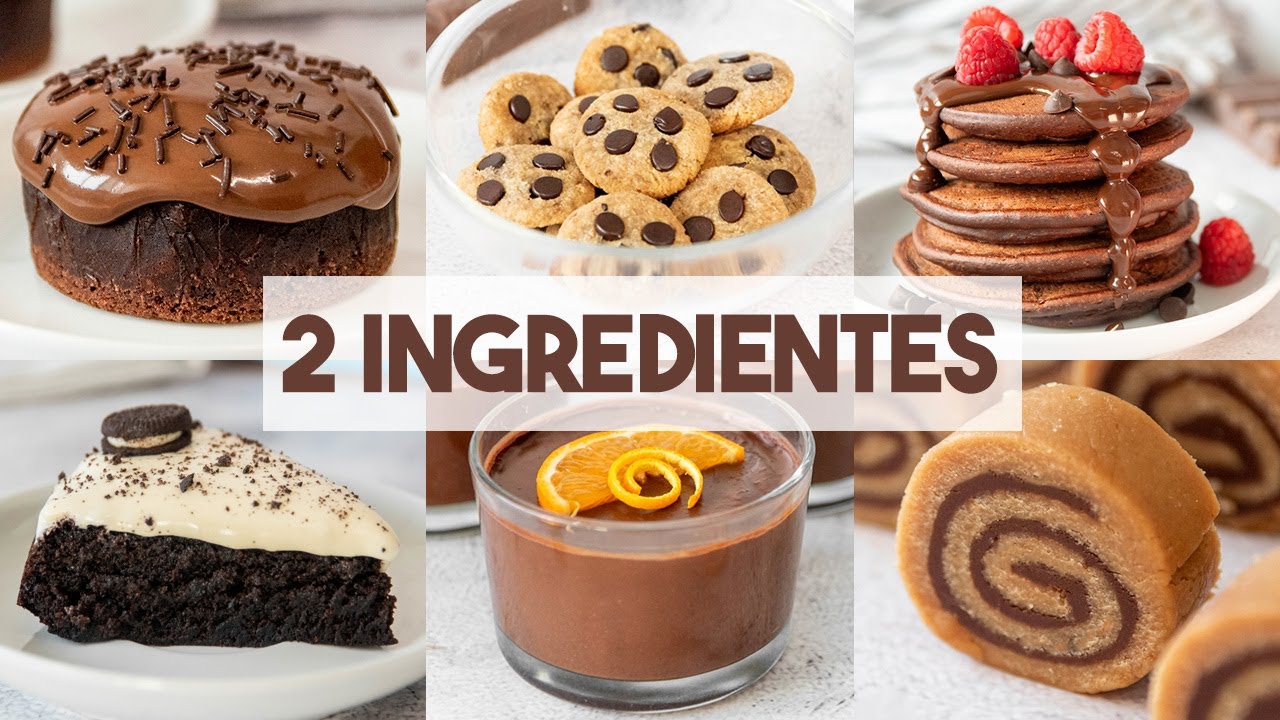 10 No-Bake Desserts with 2 Ingredients | Quick and Easy