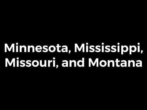50 States That Rhyme (Karaoke with lyrics)