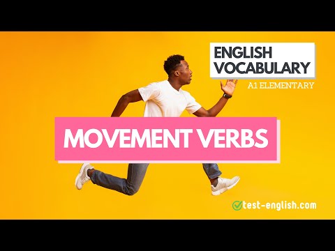Movement verbs – A1 English Vocabulary