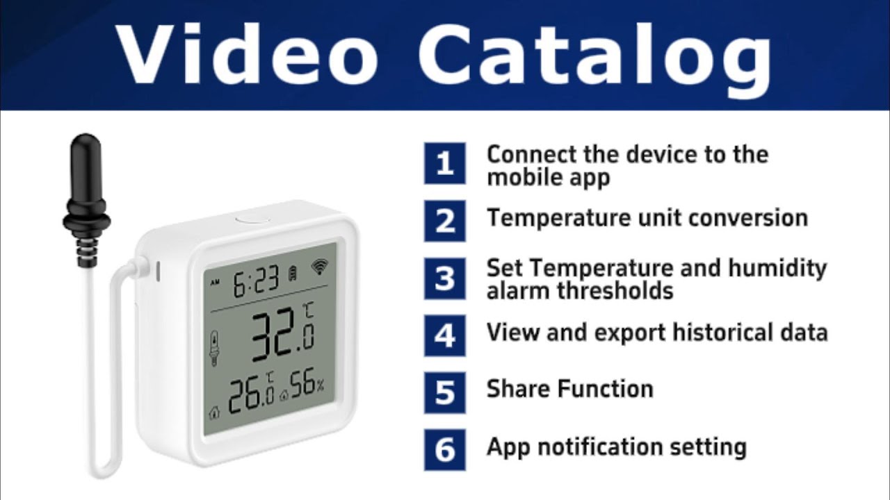 DAYTECH TH02 Complete Video Guide | Full Setup for WiFi Fridge Thermometer & Hygrometer