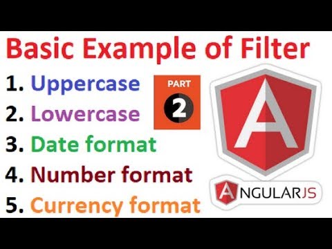 Learn AngularJS Use of Filter Part 02 - Mind Luster