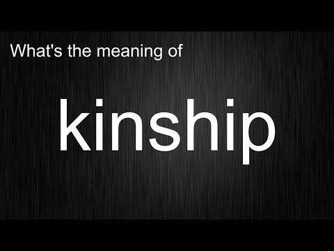 Struggling with "kinship"? Here's How to Use it Like a Pro