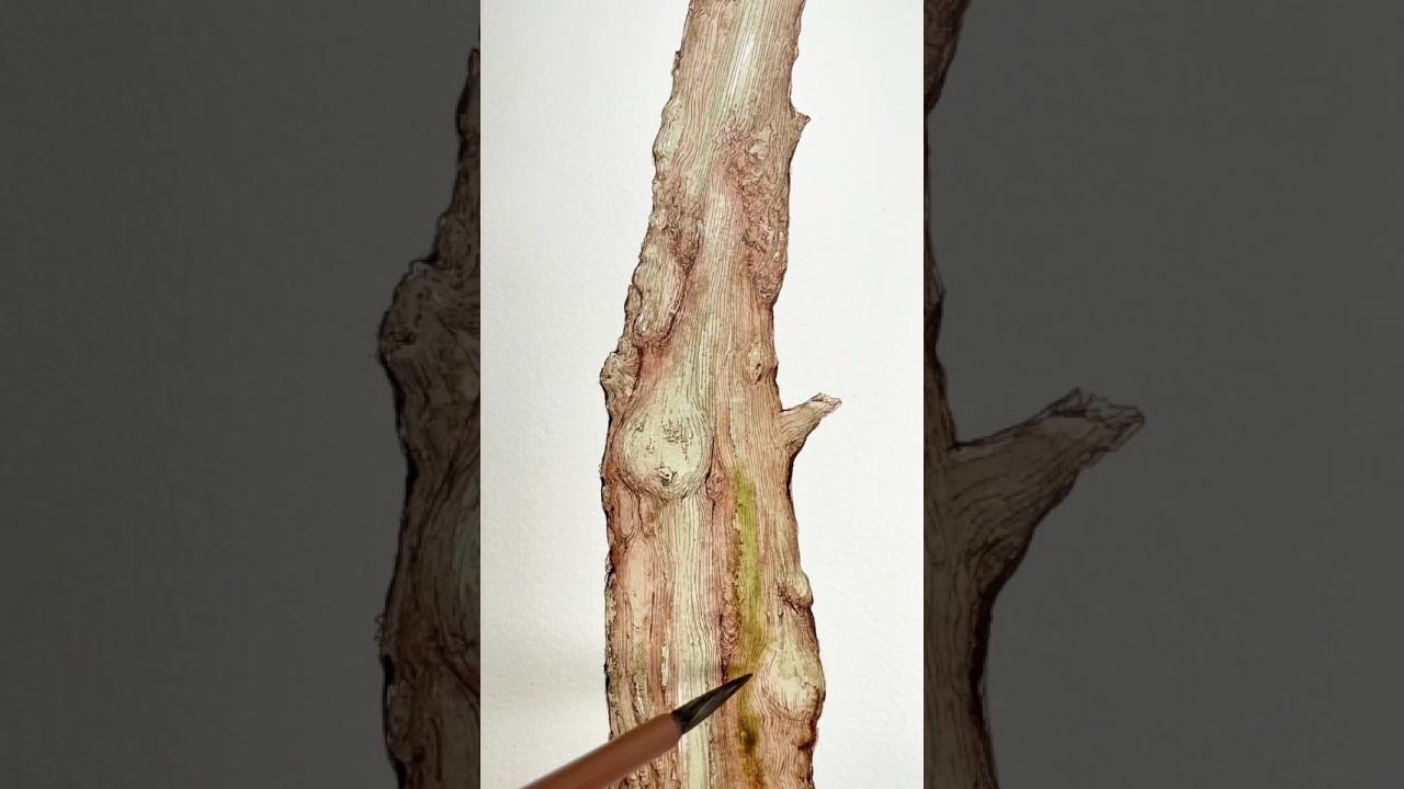 Drawing Tree 🌳 #shorts