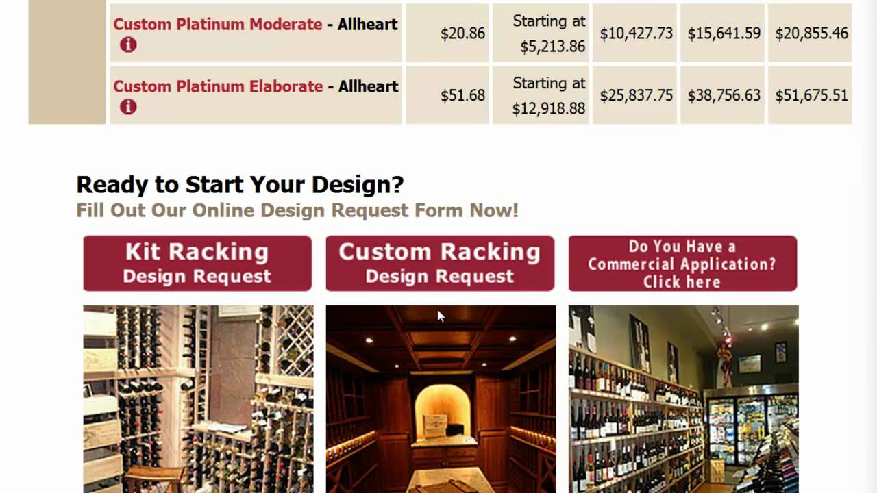 Research Wine Racks & Wine Storage with This Comparision Tool