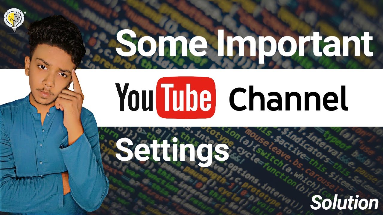 Complete Youtube settings |Solution| Channel growth  |