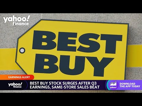 Best Buy stock pops on Q3 earnings beat, improved outlook