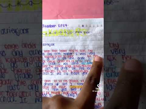 GIRL TALK ABOUT HOW TO WRITE ESSAY IN AFRIKAANS