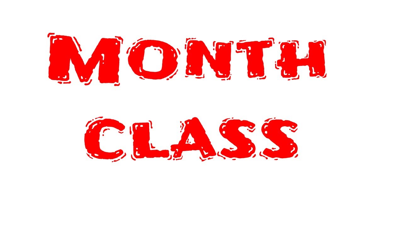 6.05 Month Class | Starting Out With Java Chapter 6