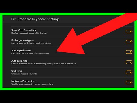 How to Turn Off Autocorrect on Amazon Fire Tablet (NEW UPDATE in 2022)
