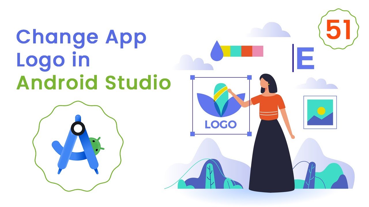 Setup App Logo In Android Studio - JSON API Integration Retrofit2