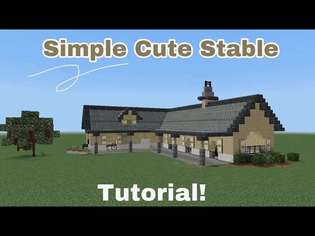 5 best Minecraft horse stable build designs
