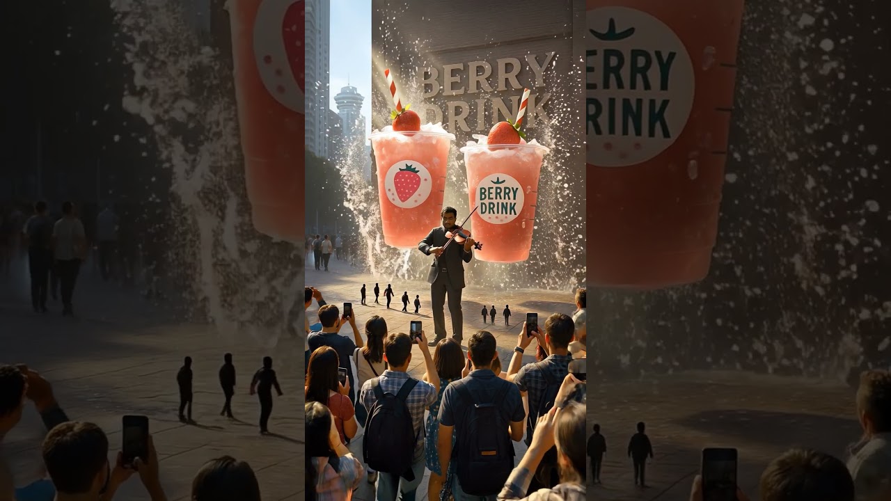 When your drink order comes slightly bigger than expected 😏🎻  #ai #aiart #cgi #drinks  #drinking