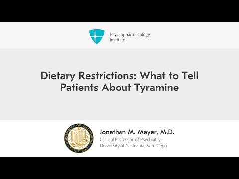 Talking to Your Patient About Tyramine