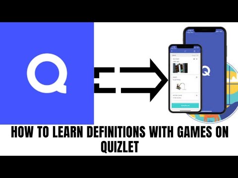 HOW TO LEARN DEFINITIONS WITH GAMES ON QUIZLET