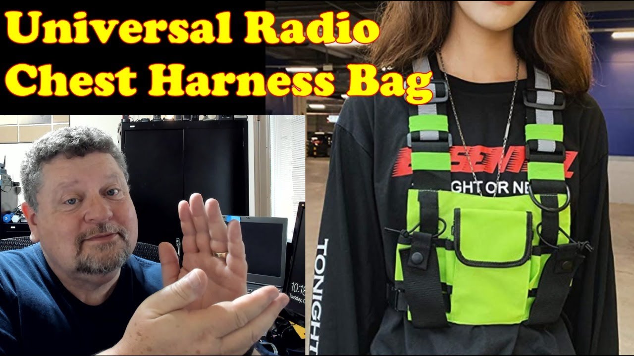 Universal Radio Chest Harness Bag