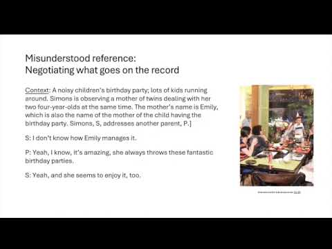 RRN25 Anne Bezuidenhout: Intentions in referential communication and closing remarks